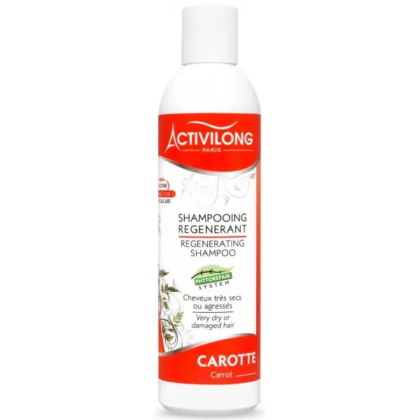 Activilong - Shampooing régénérant à la Carotte 250ML – Diouda
