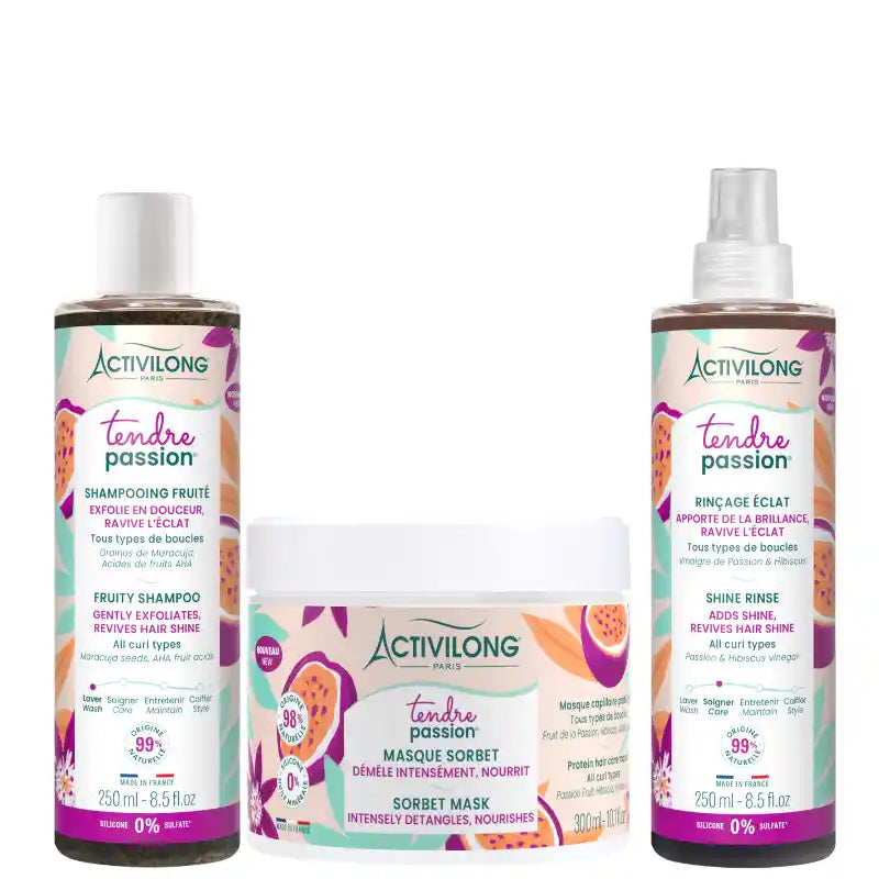 Activilong Tendre Passion - Trio Washday Soins Cheveux ternes – Diouda