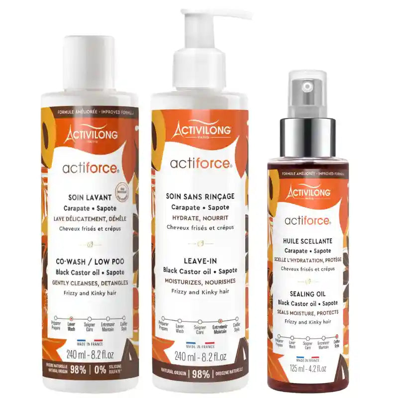 Activilong Actiforce - Pack Wash N'Go Leave In Cheveux Afros Crépus ...