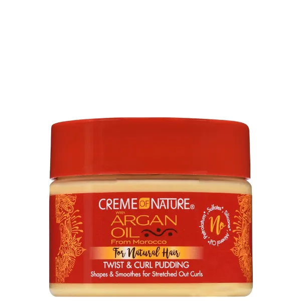 Creme Of Nature - Twist & Curl Pudding Argan Oil Crème Coiffante – Diouda