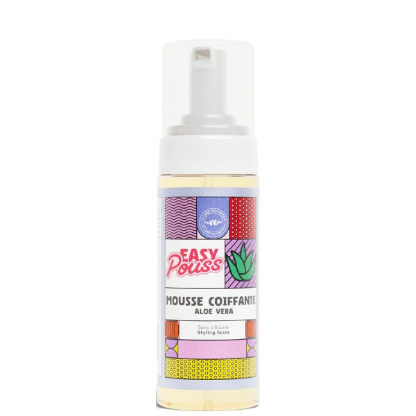 Easy Pouss - Mousse Coiffante Aloe vera Volume et Brillance – Diouda