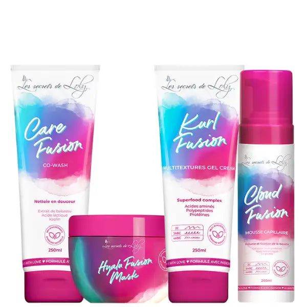 Les Secrets de Loly - Routine Complète Fusion Cheveux multi-textures ...