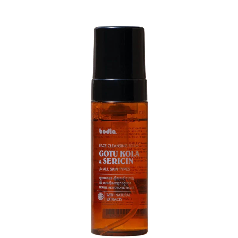 Bodia - Mousse Nettoyante Visage au Gotu Kola & Séricine – Diouda