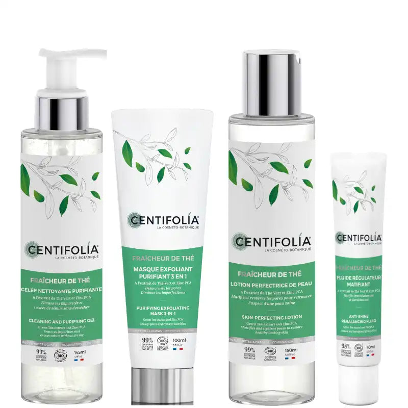 Routine Visage Peau Mixte à Imperfections - Centifolia – Diouda