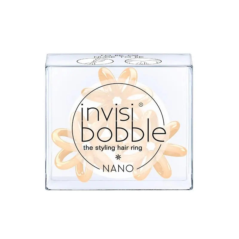 Invisibobble Nano - Elastique cheveux en spiral sans métal - lot de 3 ...