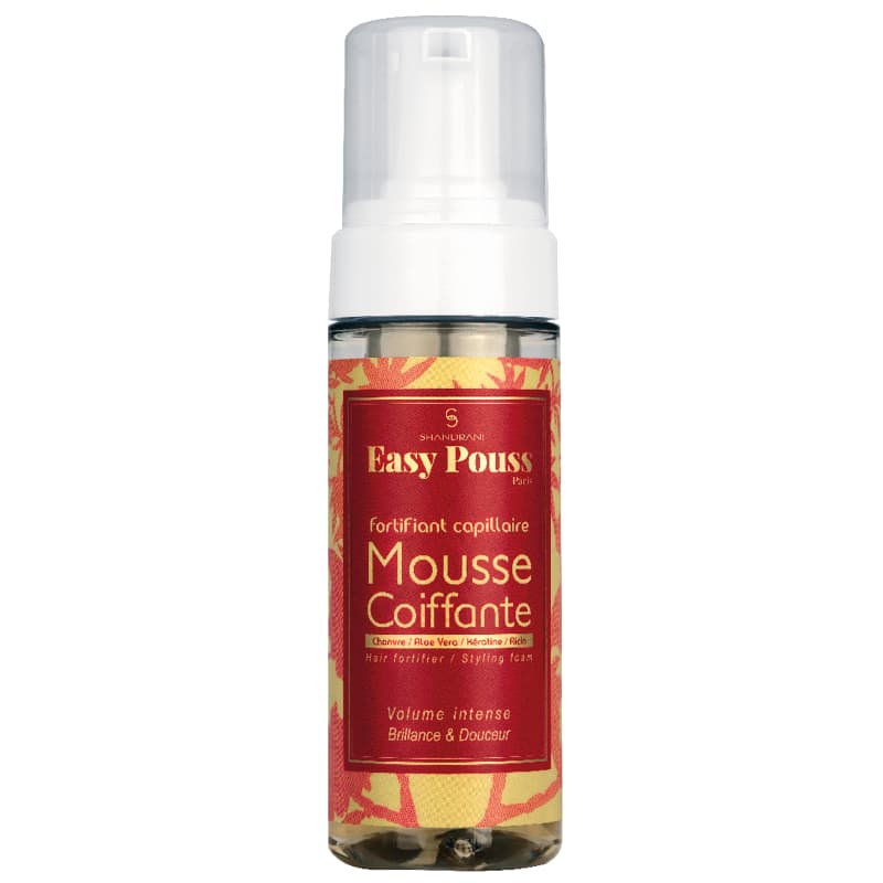 Easy Pouss - Mousse Coiffante Fortifiante Volume et Brillance – Diouda