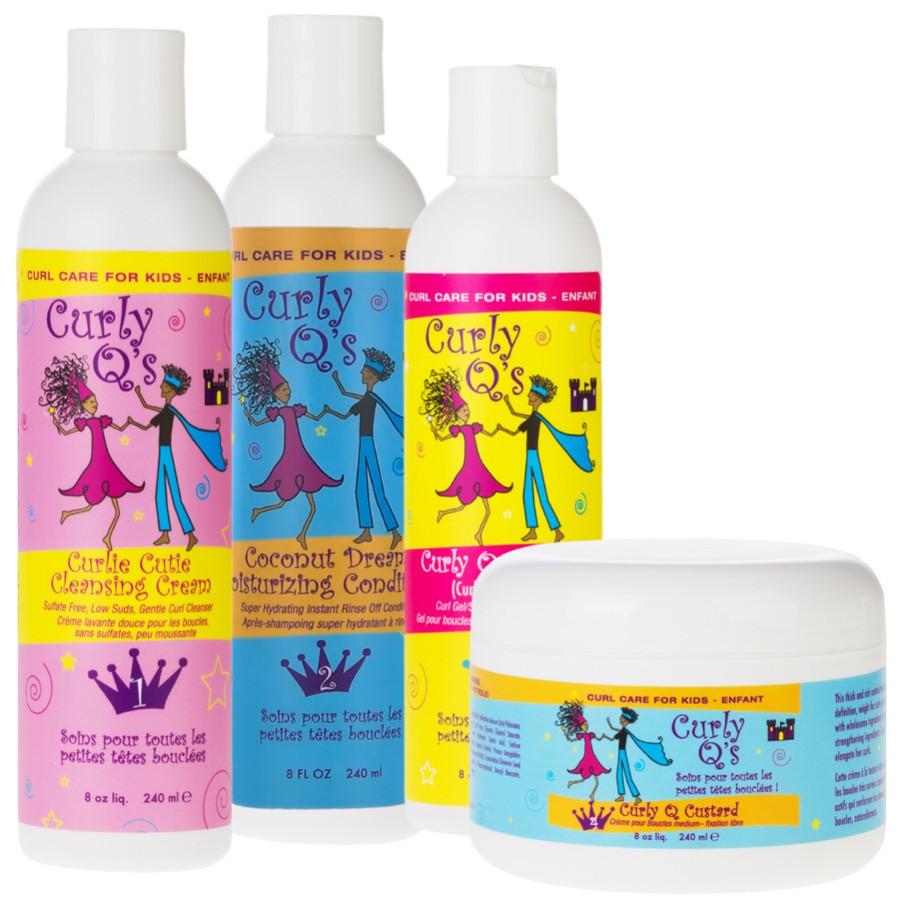 Curly Q's Curls - Routine Cheveux Enfants dès 3 ans Soin et Coiffage ...