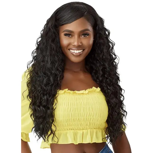 Perruque Bouclée Noire Converti Cap Beach Beauty - Outré – Diouda