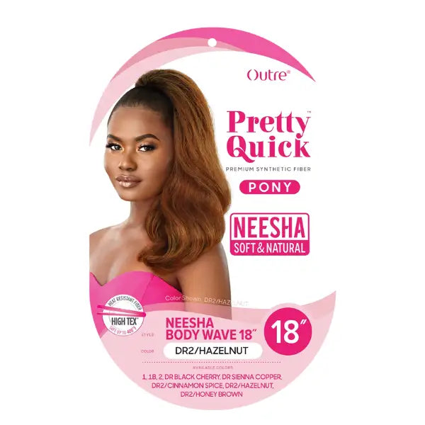 Postiche Cheveux Yaki Synthétique Neesha Body Wave - Outré – Diouda